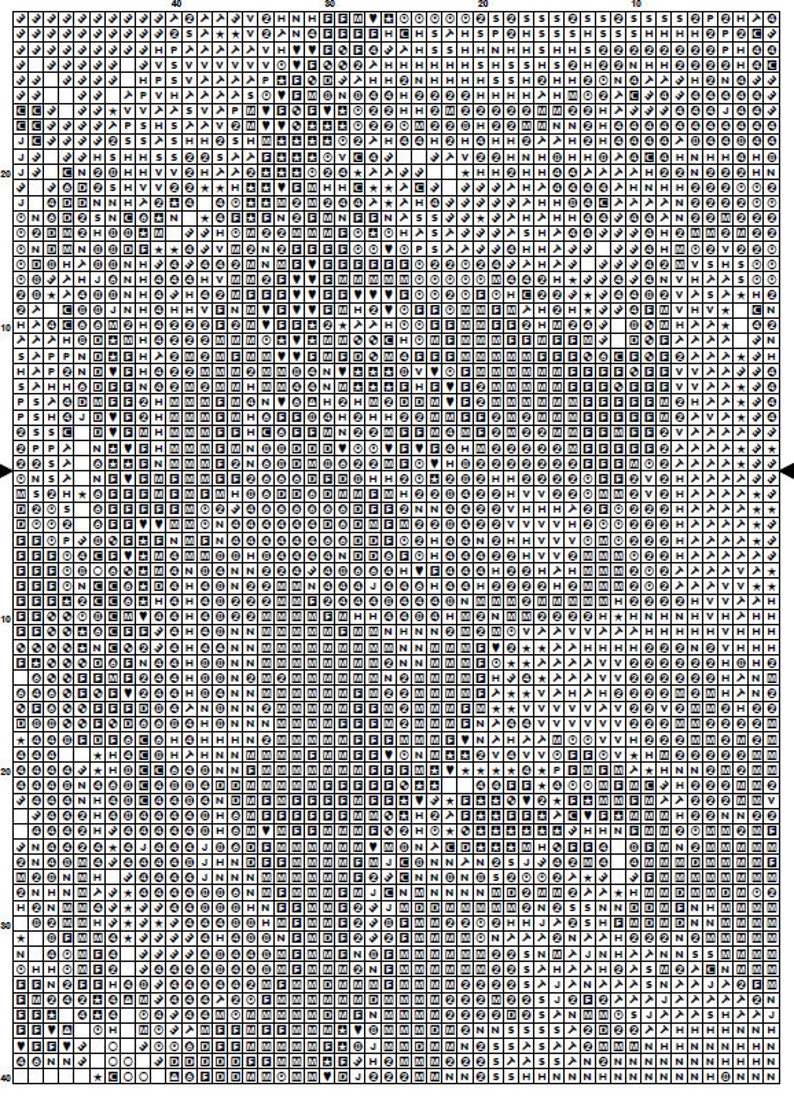 Hippo Cross Stitch Pattern 1 Instant PDF Download - Etsy