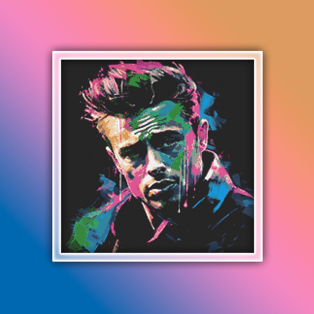 James Dean Cross Stitch Pattern 3 Instant PDF Download - James Dean ...