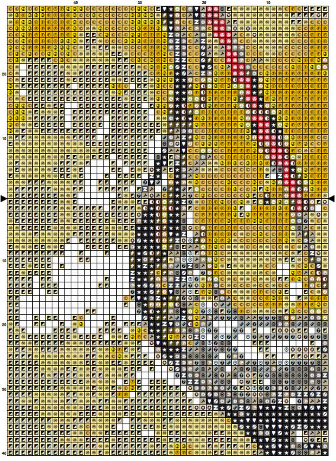 Pina Colada Cross Stitch Pattern 1 Instant PDF Download | Etsy