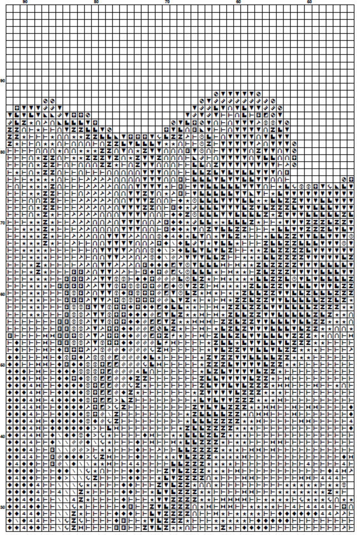 Hibiscus Flower Cross Stitch Pattern Instant PDF Download - Etsy