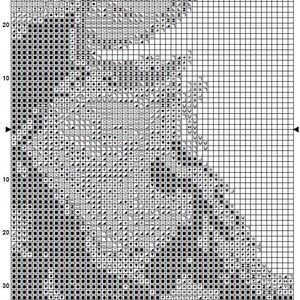 Face Cross Stitch Pattern 1 Instant PDF Download - Woman Watercolor ...