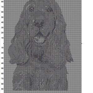 Cocker Spaniel Cross Stitch Pattern 1 Instant PDF Download - Dog ...