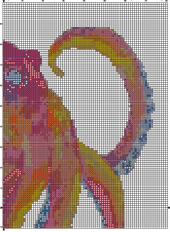 Octopus Cross Stitch Pattern 2 Instant PDF Download Octopus - Etsy