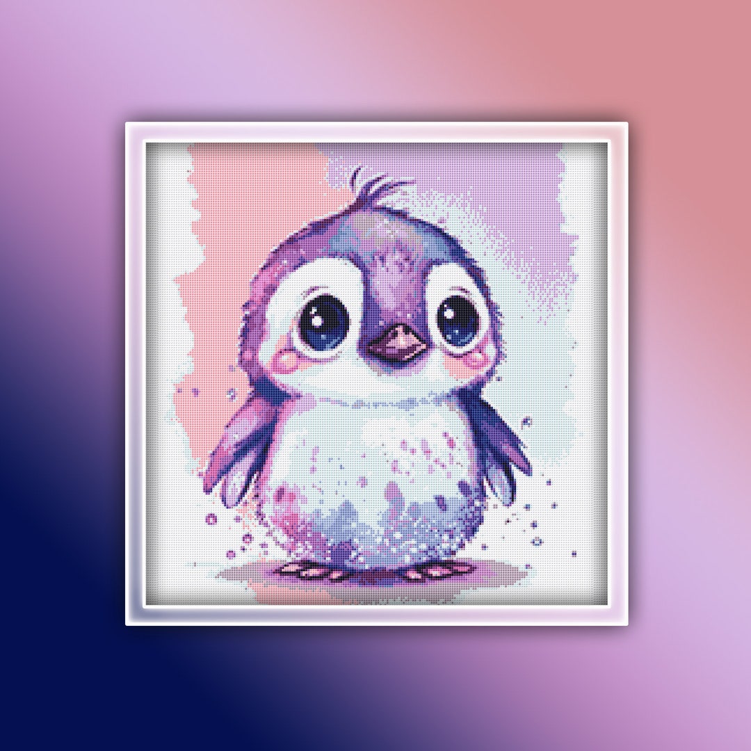 Penguins Cross Stitch Pattern 10 Instant PDF Download - Emperor Penguin ...