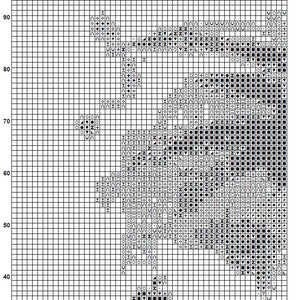 Harlequin Cross Stitch Pattern Instant PDF Download - Joker Woman ...