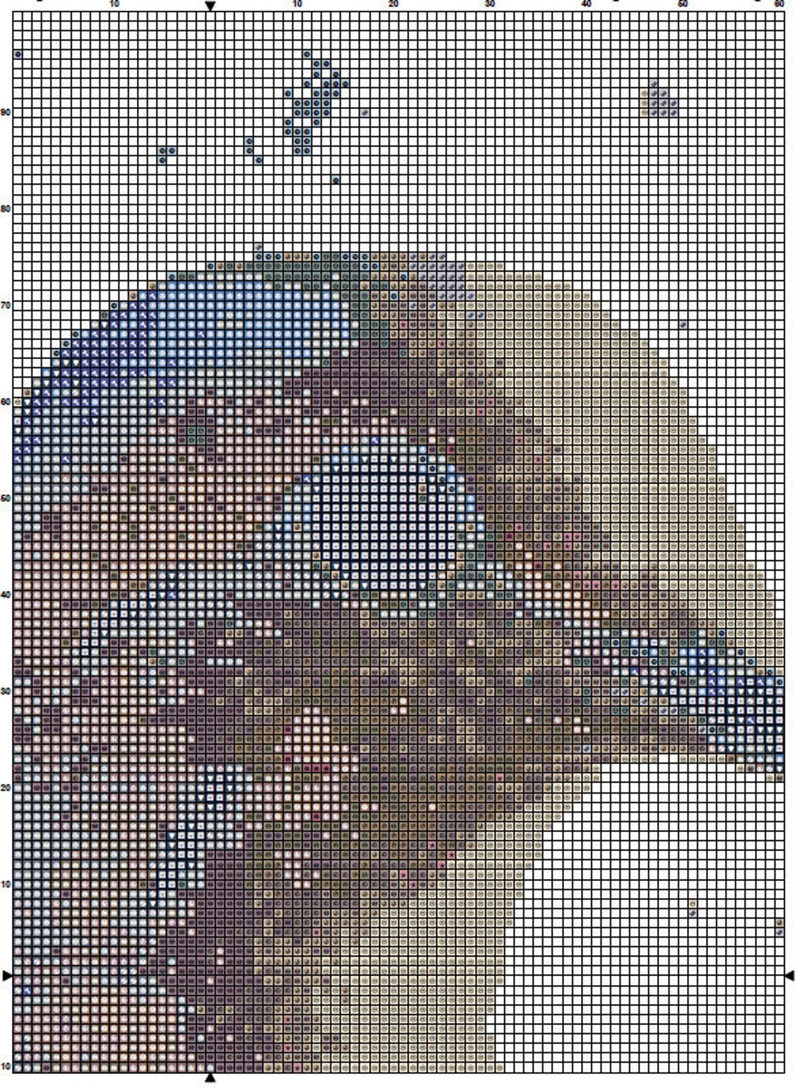 Dove Cross Stitch Pattern Instant PDF Download Dove - Etsy