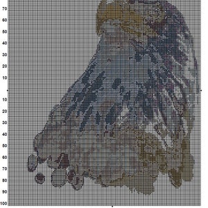 Eagle Cross Stitch Pattern 1 Instant Download Instant PDF Download ...