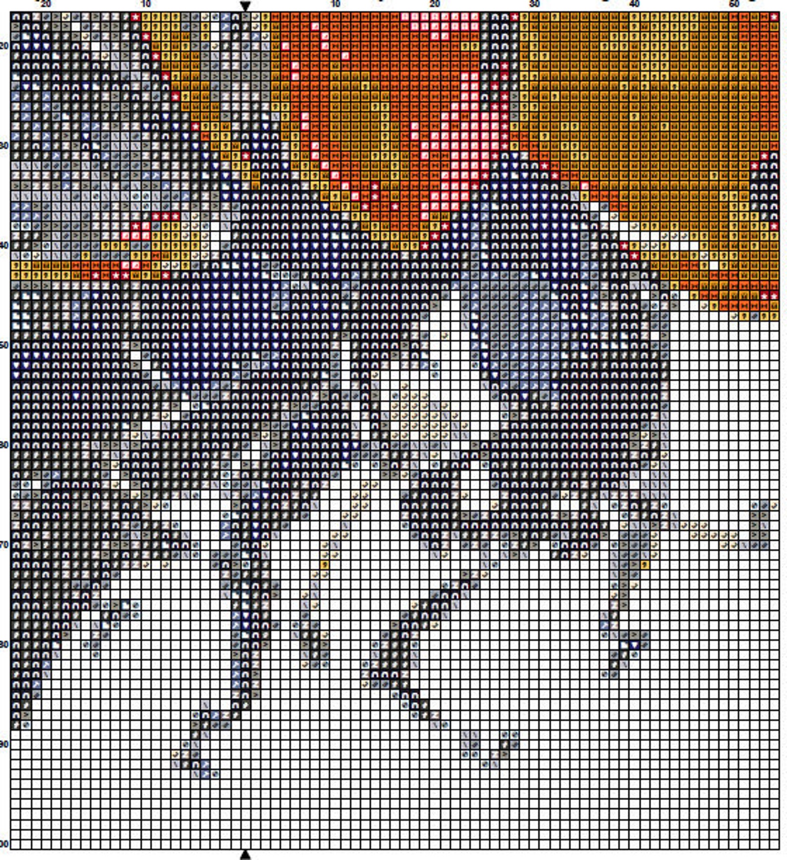 Lady Bird Cross Stitch Pattern 2 Instant PDF Download Beetle - Etsy