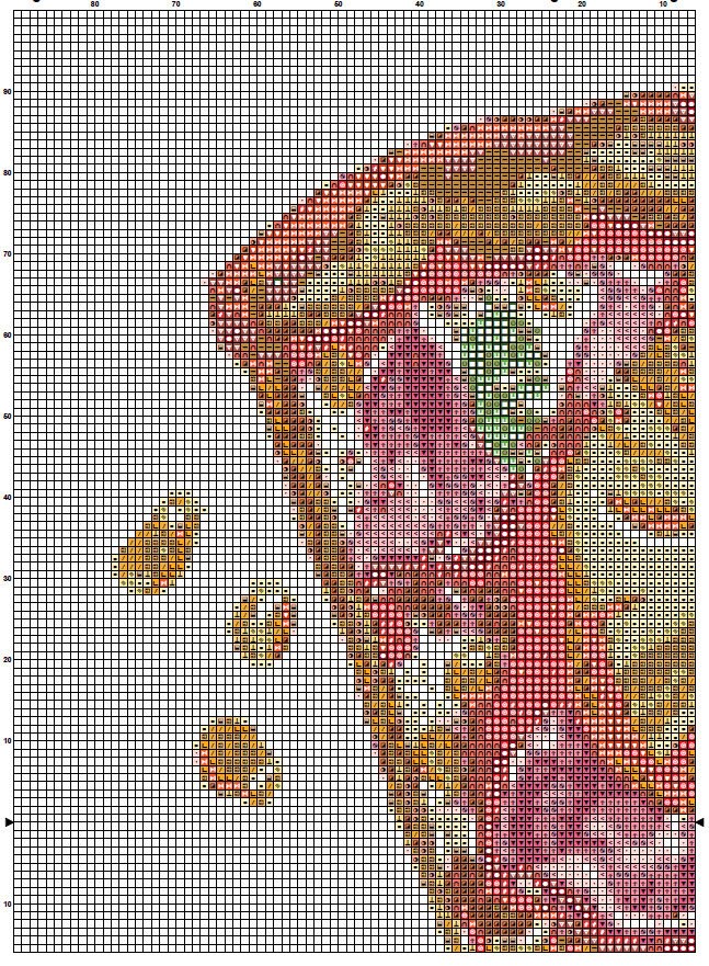 Pizza Slice Cross Stitch Pattern 2 Instant PDF Download | Etsy