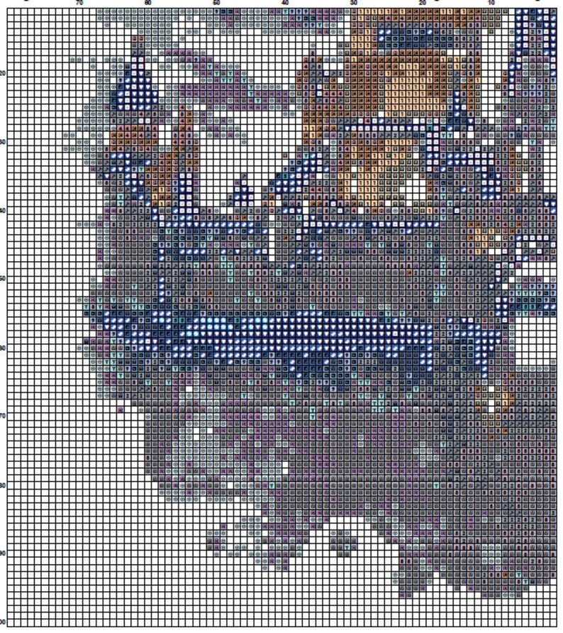 Castle Cross Stitch Pattern 1 Instant PDF Download Fairy - Etsy