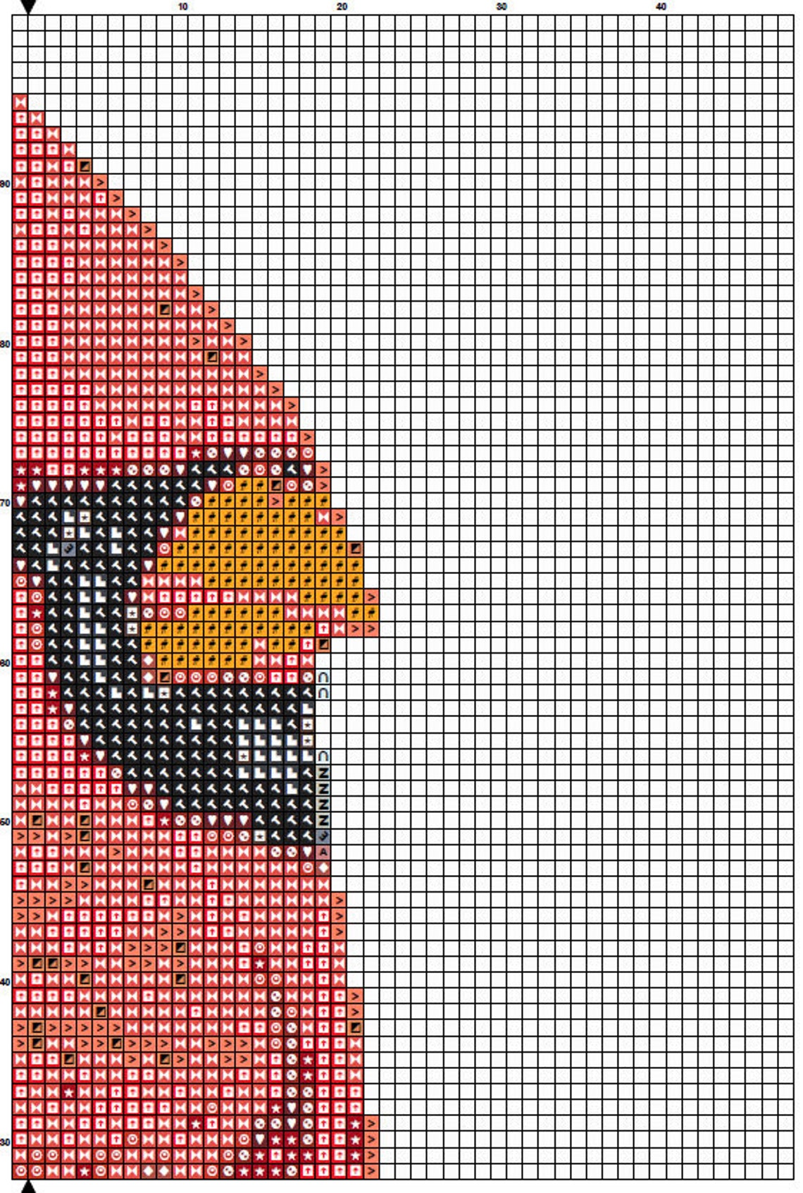 Cardinal Cross Stitch Pattern 3 Instant PDF Download - Etsy
