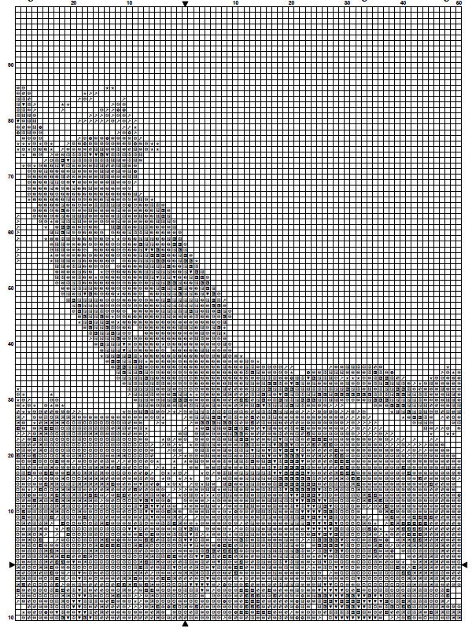 Bull Rodeo Cross Stitch Pattern 1 Instant PDF Download - Etsy