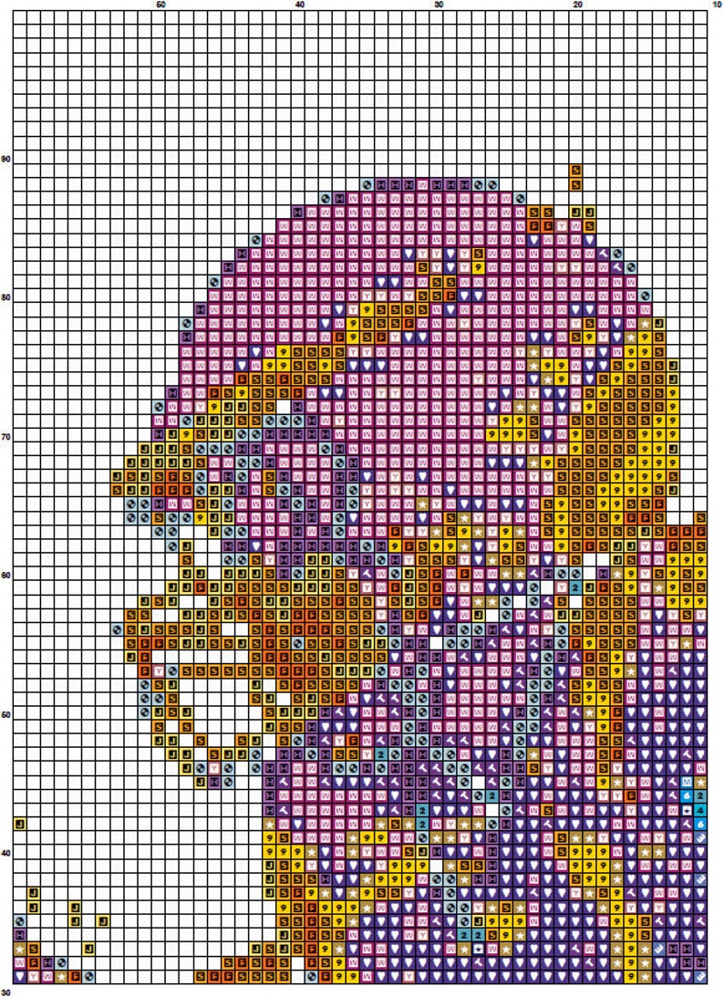 Football Player Cross Stitch Pattern 1 Instant Download - Etsy