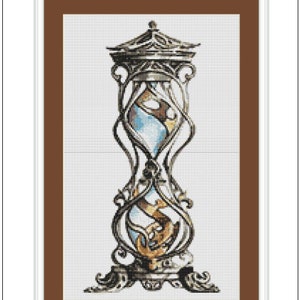 Hourglass Cross Stitch Pattern 5 Instant PDF Download - Hourglass ...