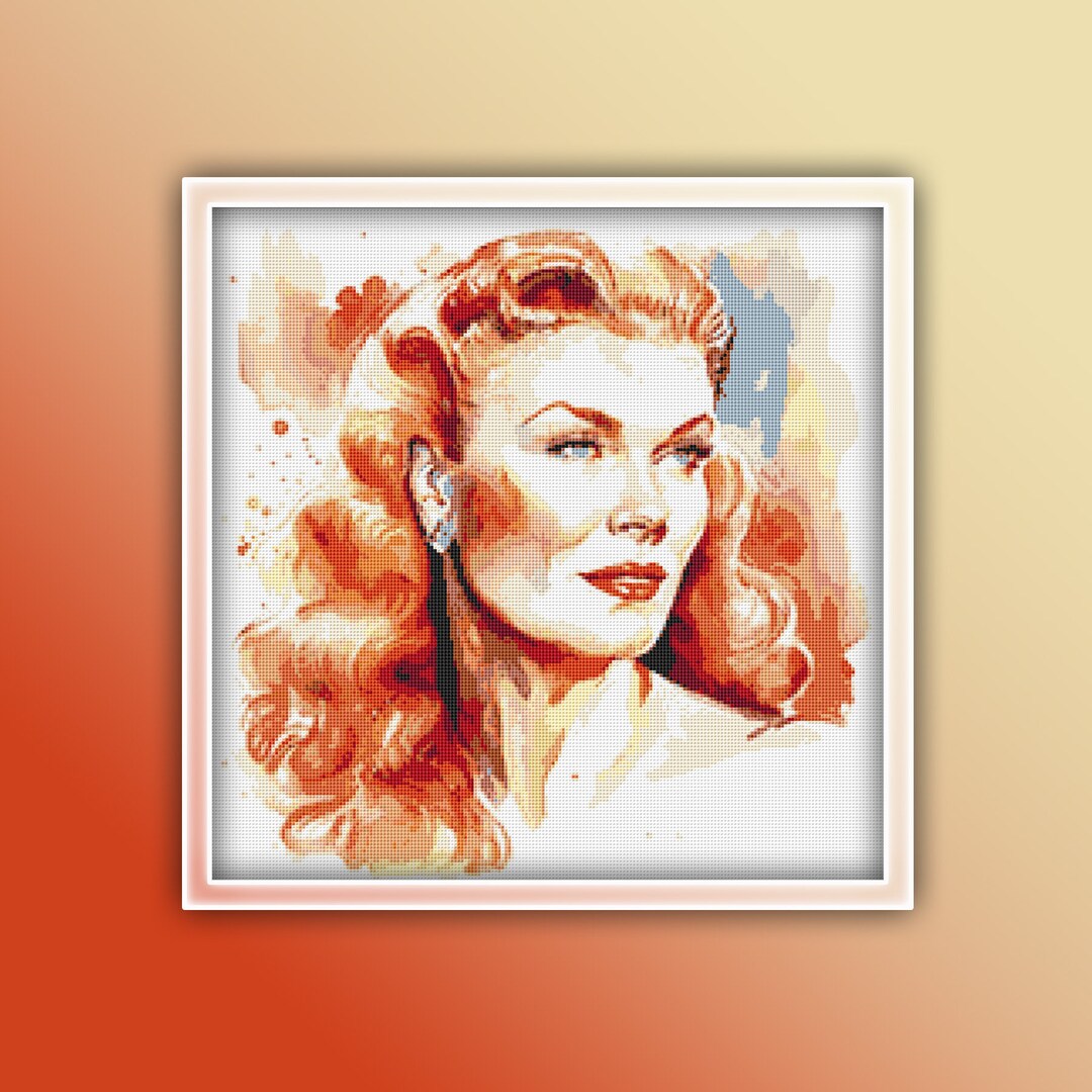 Ginger Rogers Cross Stitch Pattern 1 Instant PDF Download - Ginger ...