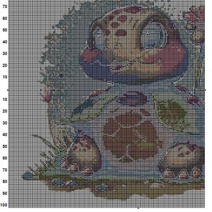 Tortoise Cross Stitch Pattern 2 Instant PDF Download - Turtle ...