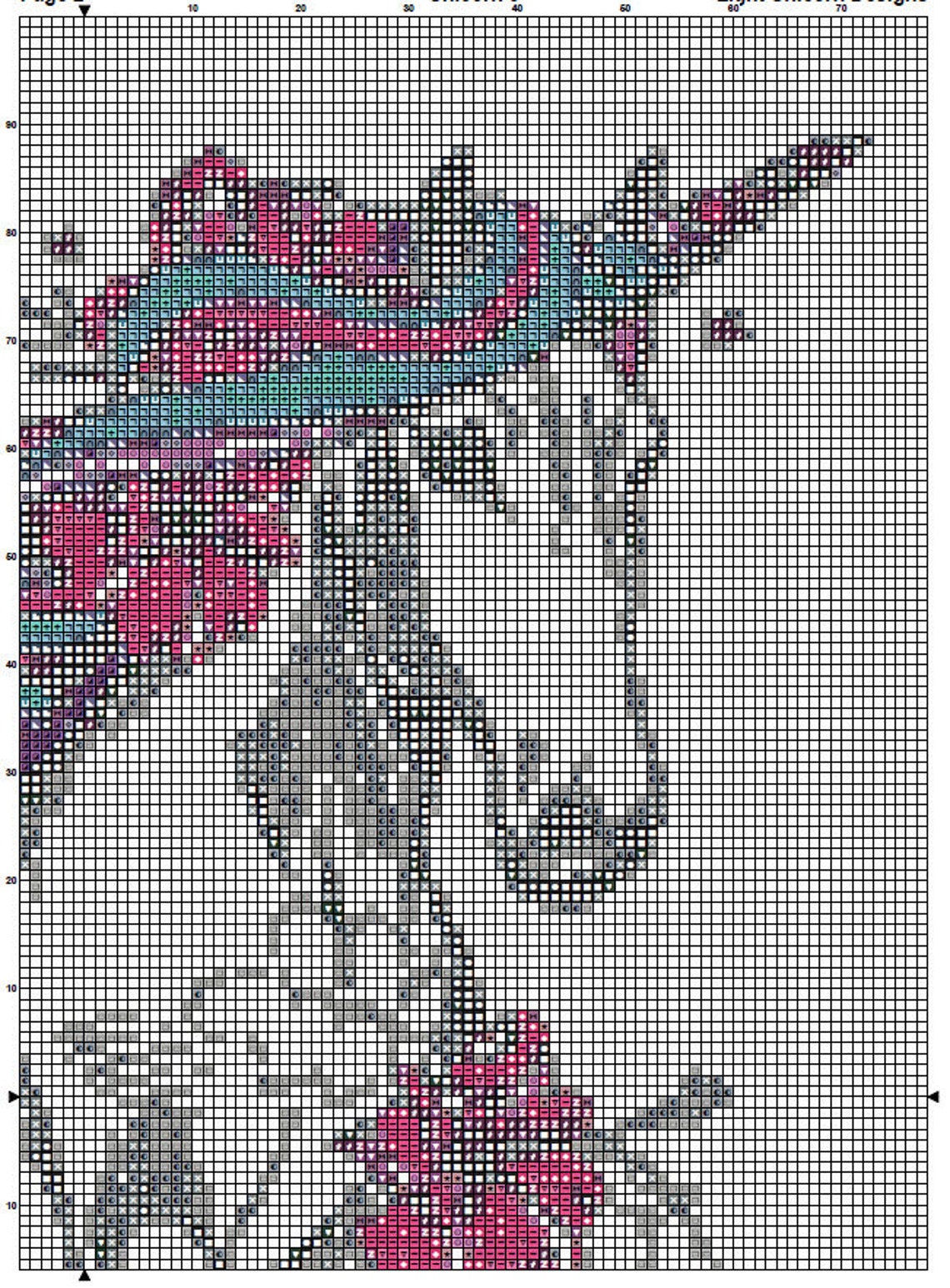 Unicorn Cross Stitch Pattern 5 Instant PDF Download Baby | Etsy