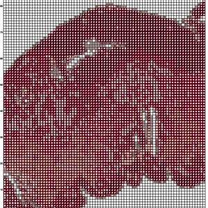 Lips Cross Stitch Pattern 3 Instant PDF Download Red Lips | Etsy