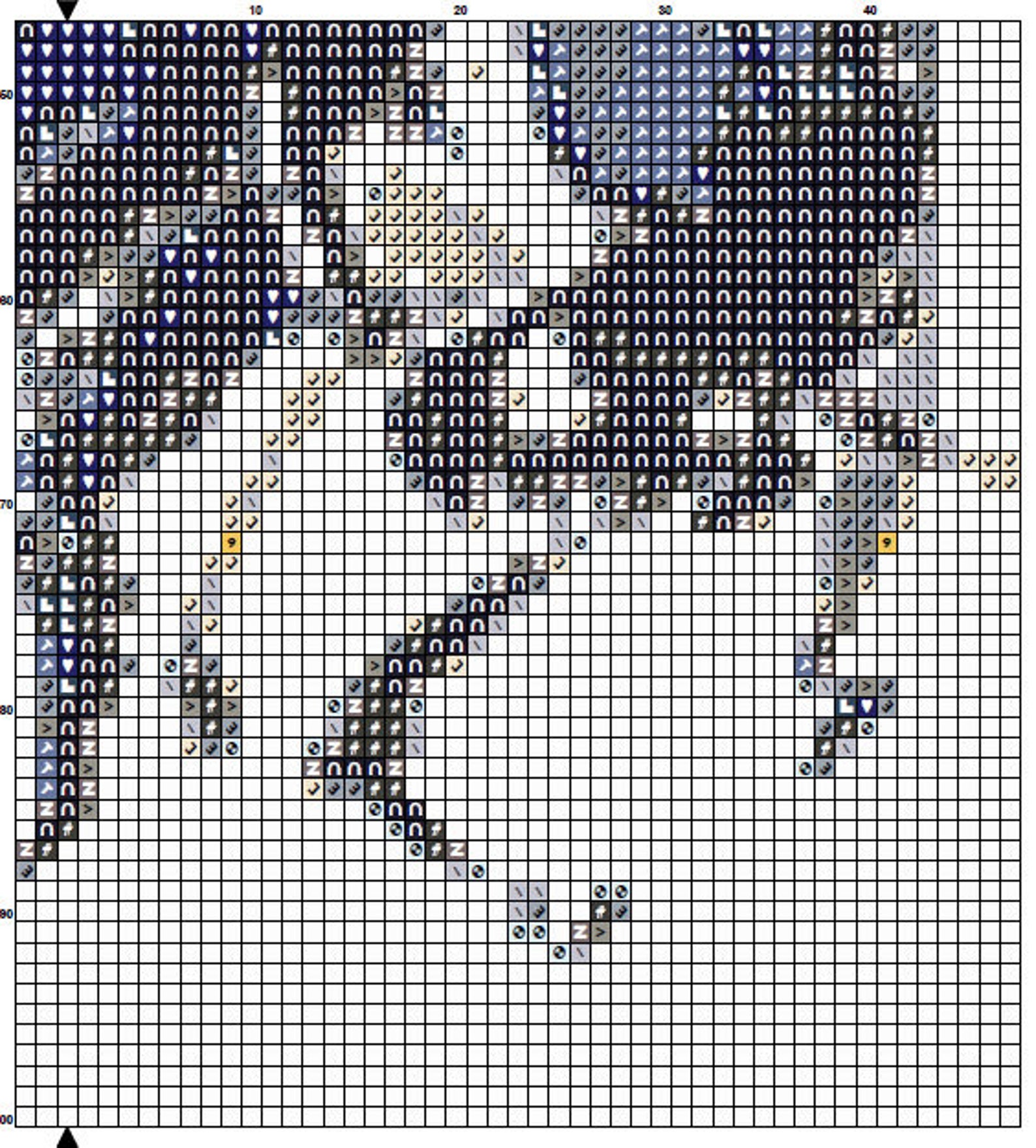 Lady Bird Cross Stitch Pattern 2 Instant PDF Download Beetle - Etsy