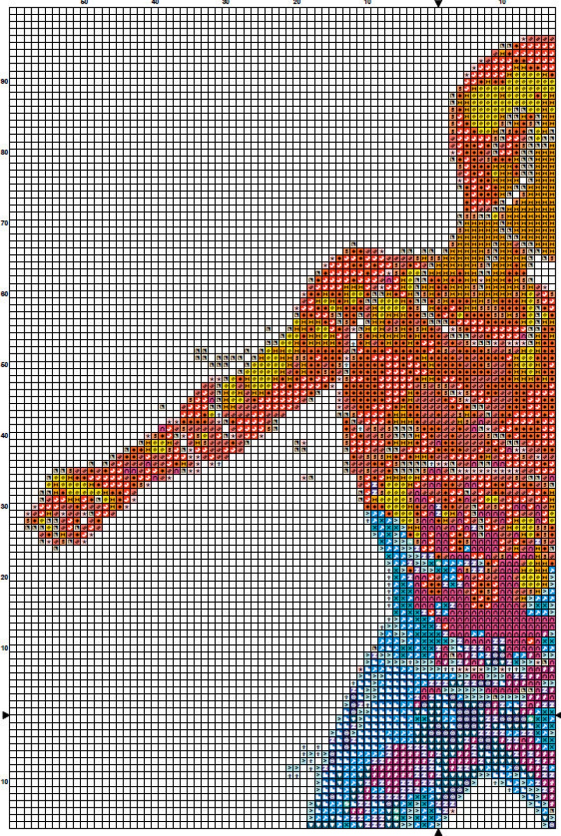 Zumba Dancer Cross Stitch Pattern Instant Download Instant PDF | Etsy