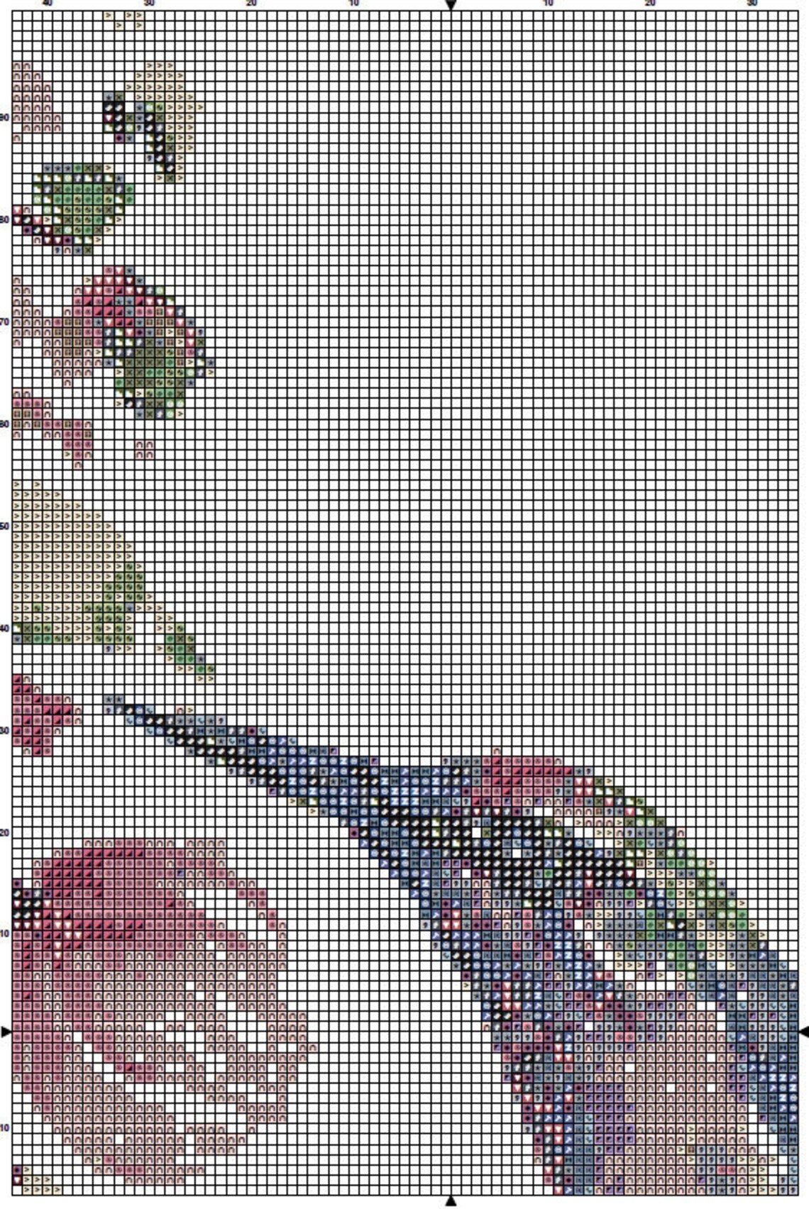 Hummingbird Cross Stitch Pattern 23 Instant PDF Download - Etsy