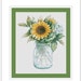 Sunflower Cross Stitch Pattern Instant PDF Download - Etsy