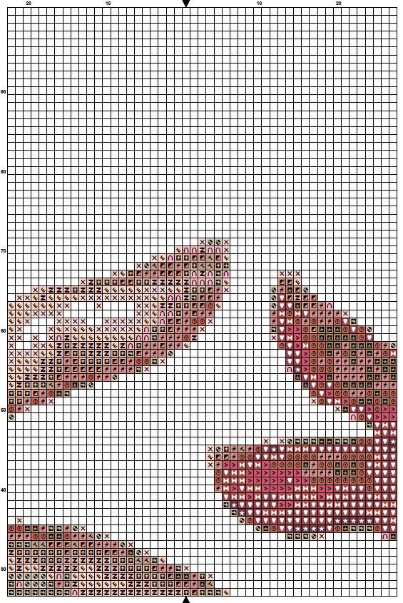 Hands Cross Stitch Pattern 13 Instant PDF Download Hand - Etsy