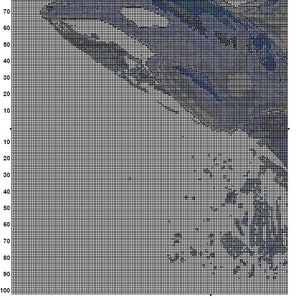 Orca Cross Stitch Pattern 2 Instant PDF Download - Killer Whale ...