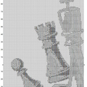 Chess Cross Stitch Pattern Instant PDF Download - Chess Board - Chess ...