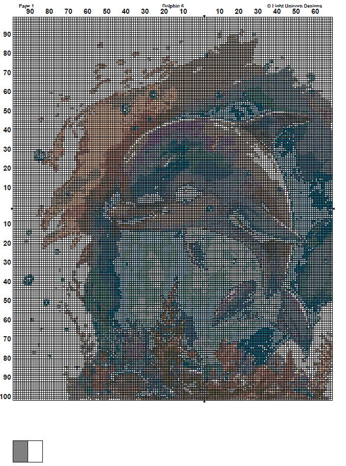 Dolphin Cross Stitch Pattern 6 Instant PDF Download Baby - Etsy