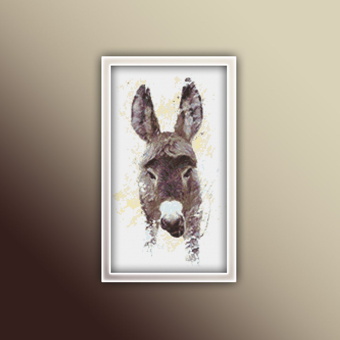 Donkey Cross Stitch Pattern 1 Instant Download Instant PDF Download ...