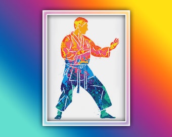 Martial Arts Cross Stitch - Etsy