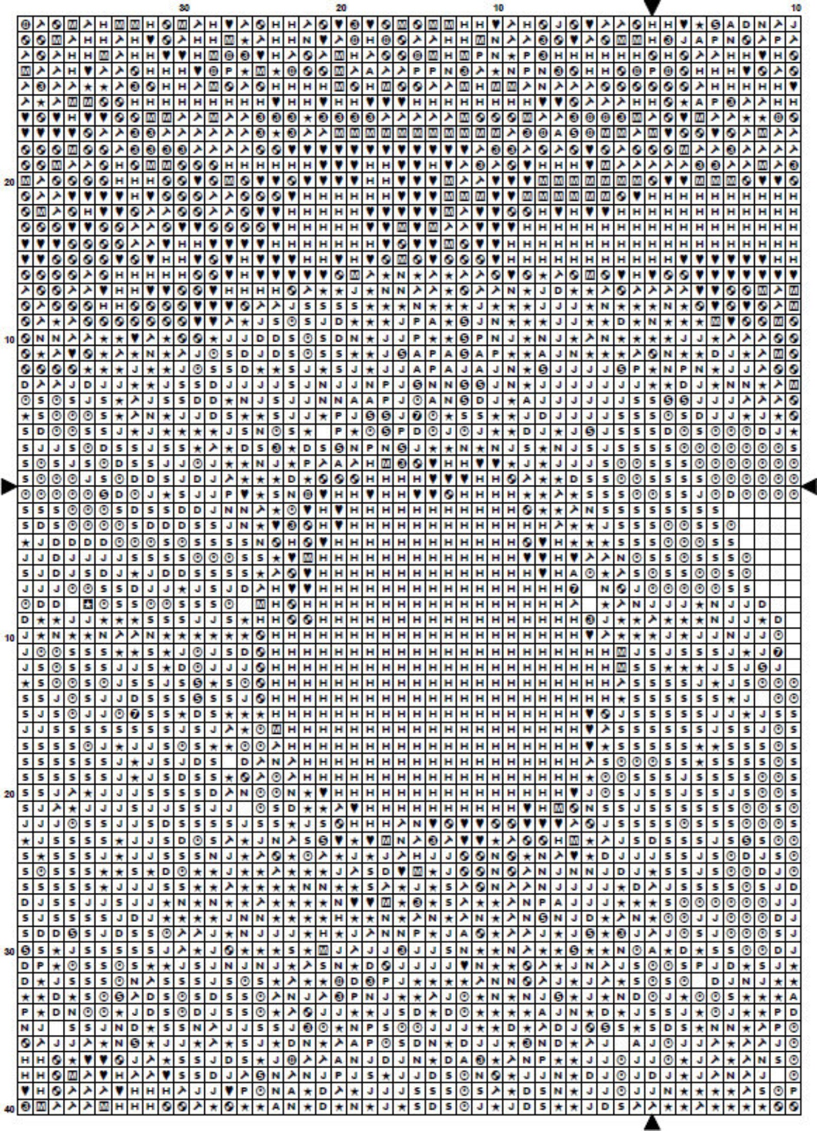 Eye Cross Stitch Pattern 5 Instant PDF Download Autumn - Etsy