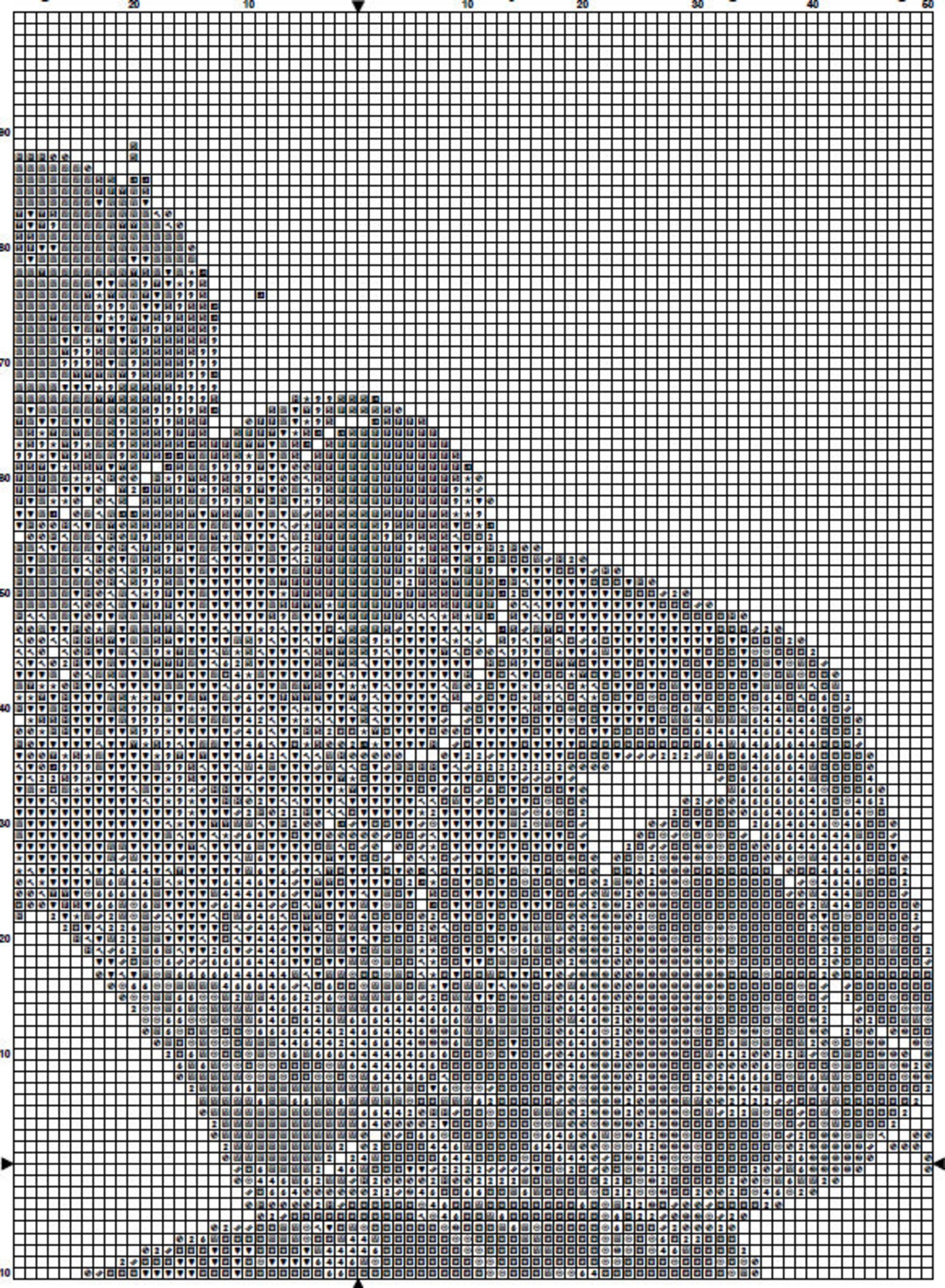 Football Player Cross Stitch Pattern 1 Instant Download | Etsy