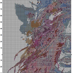 Janis Joplin Cross Stitch Pattern 3 Instant PDF Download - Janis Joplin ...