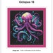 Octopus Cross Stitch Pattern 16 Instant PDF Download - Octopus ...