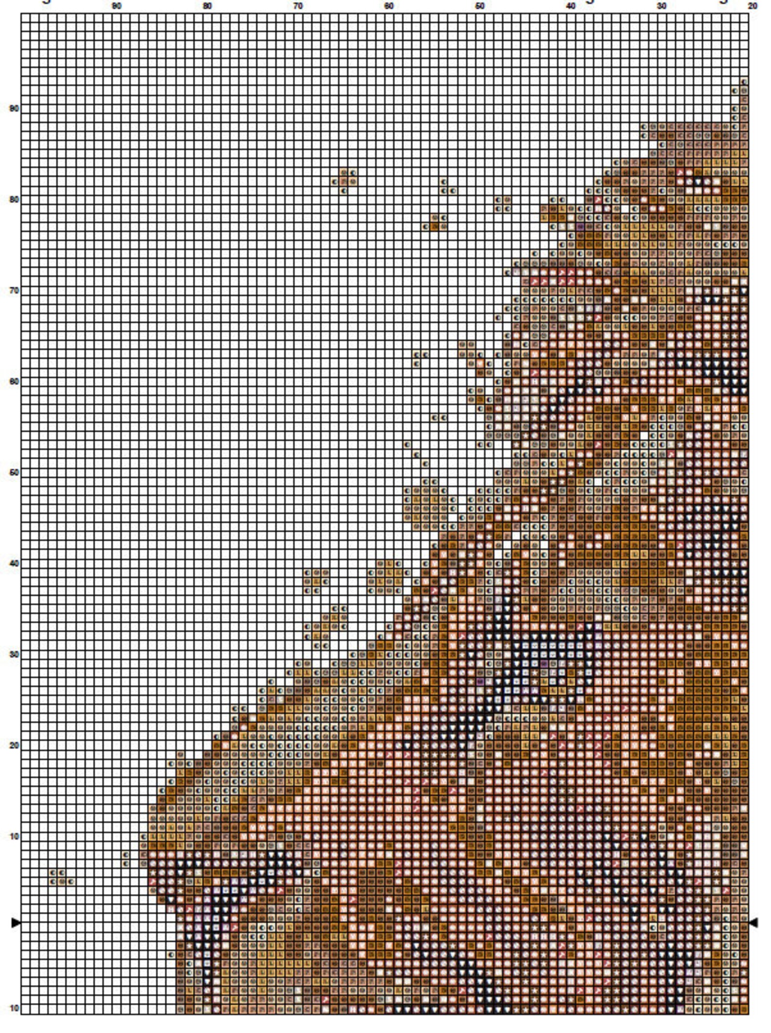 Lion Cross Stitch Pattern 5 Instant PDF Download Lion | Etsy