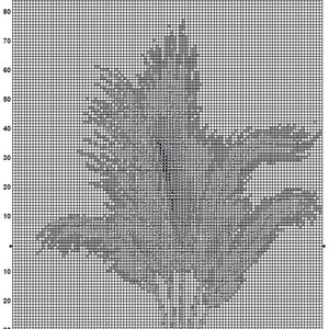 Pampas Grass Vase Cross Stitch Pattern Instant PDF Download - Grass ...