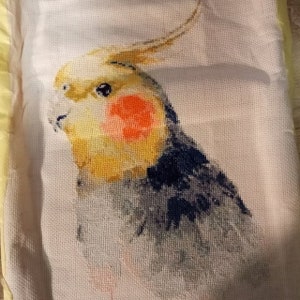 Cockatiel Parakeet Cross Stitch Pattern 1 Instant PDF Download ...