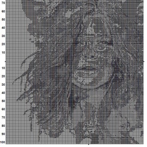 Janis Joplin Cross Stitch Pattern 3 Instant PDF Download - Janis Joplin ...