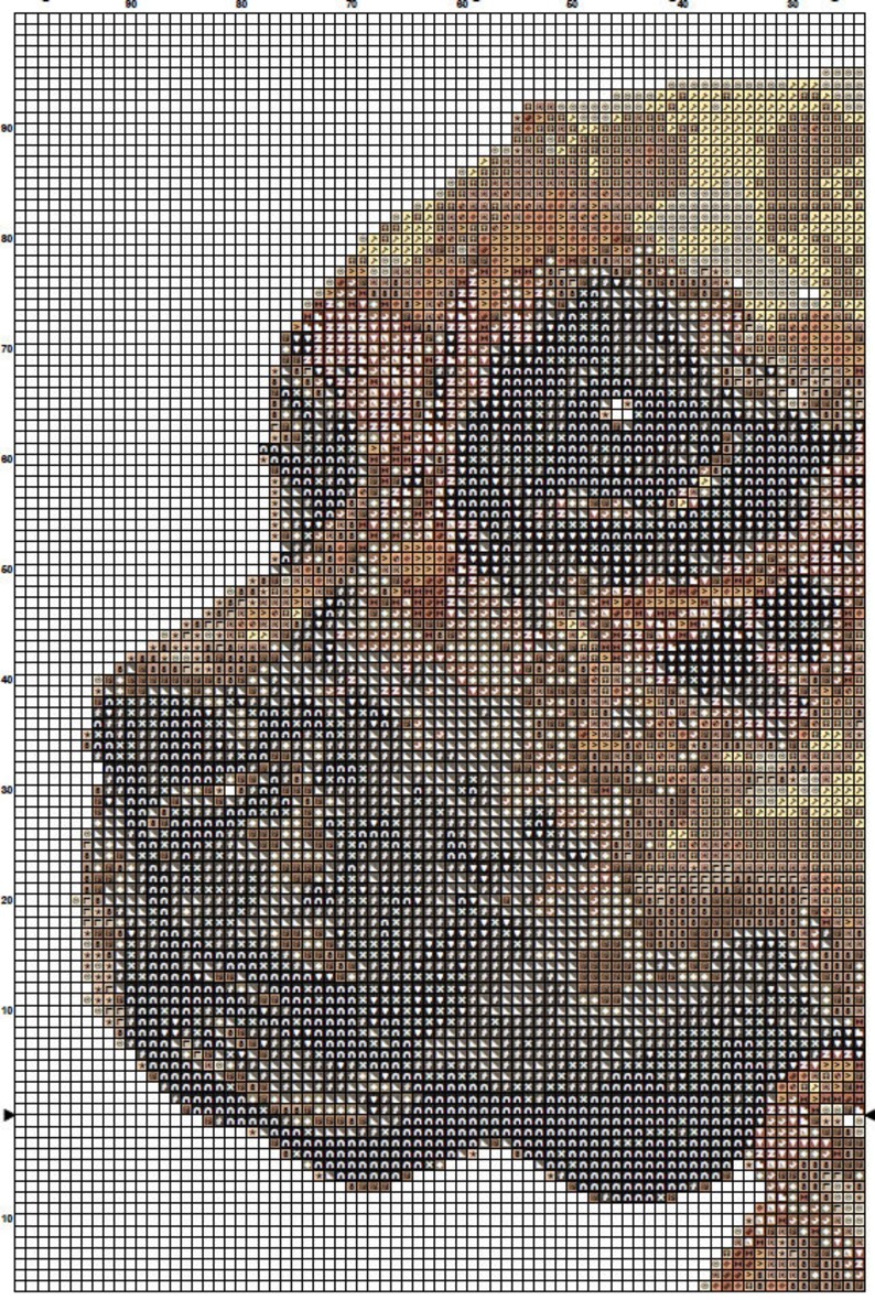 Boxer Dog Cross Stitch Pattern 2 Instant PDF Download Boxer - Etsy