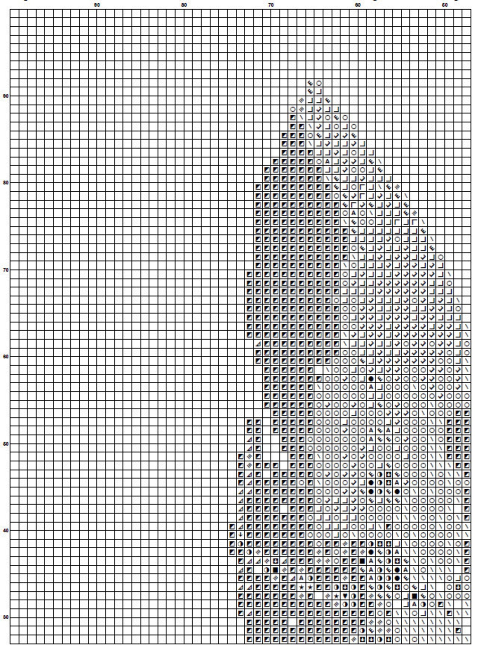 Feather Cross Stitch Pattern 22 Instant PDF Download Feather | Etsy