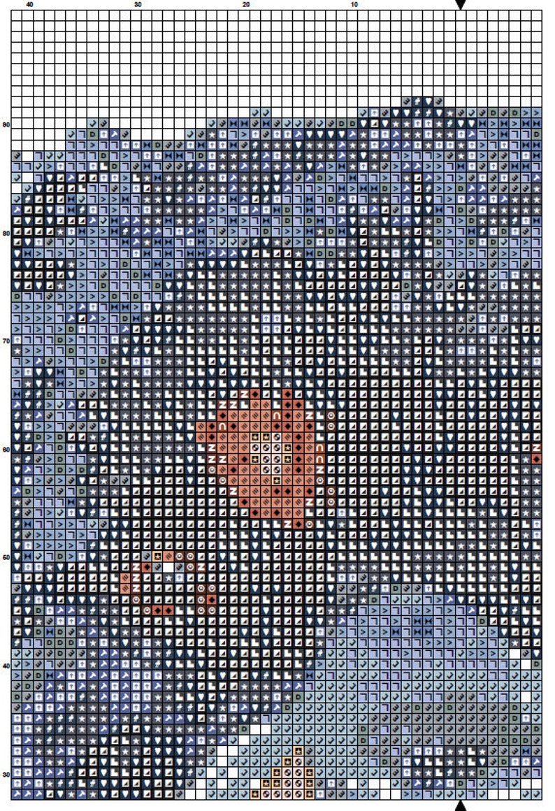 Rottweiler Cross Stitch Pattern 3 Instant PDF Download Dog - Etsy