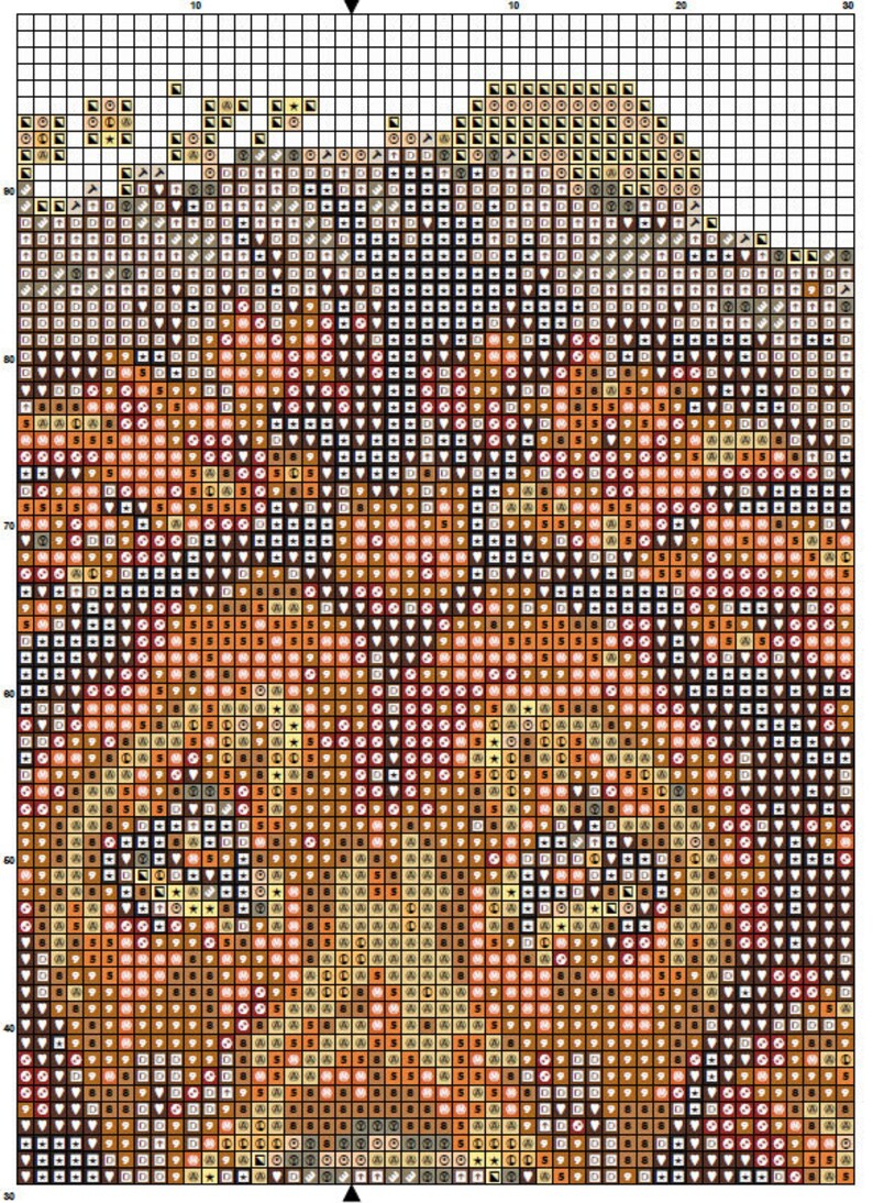 Lion Cross Stitch Pattern 7 Instant PDF Download Lion - Etsy