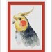 Cockatiel Parakeet Cross Stitch Pattern 1 Instant PDF Download - Etsy