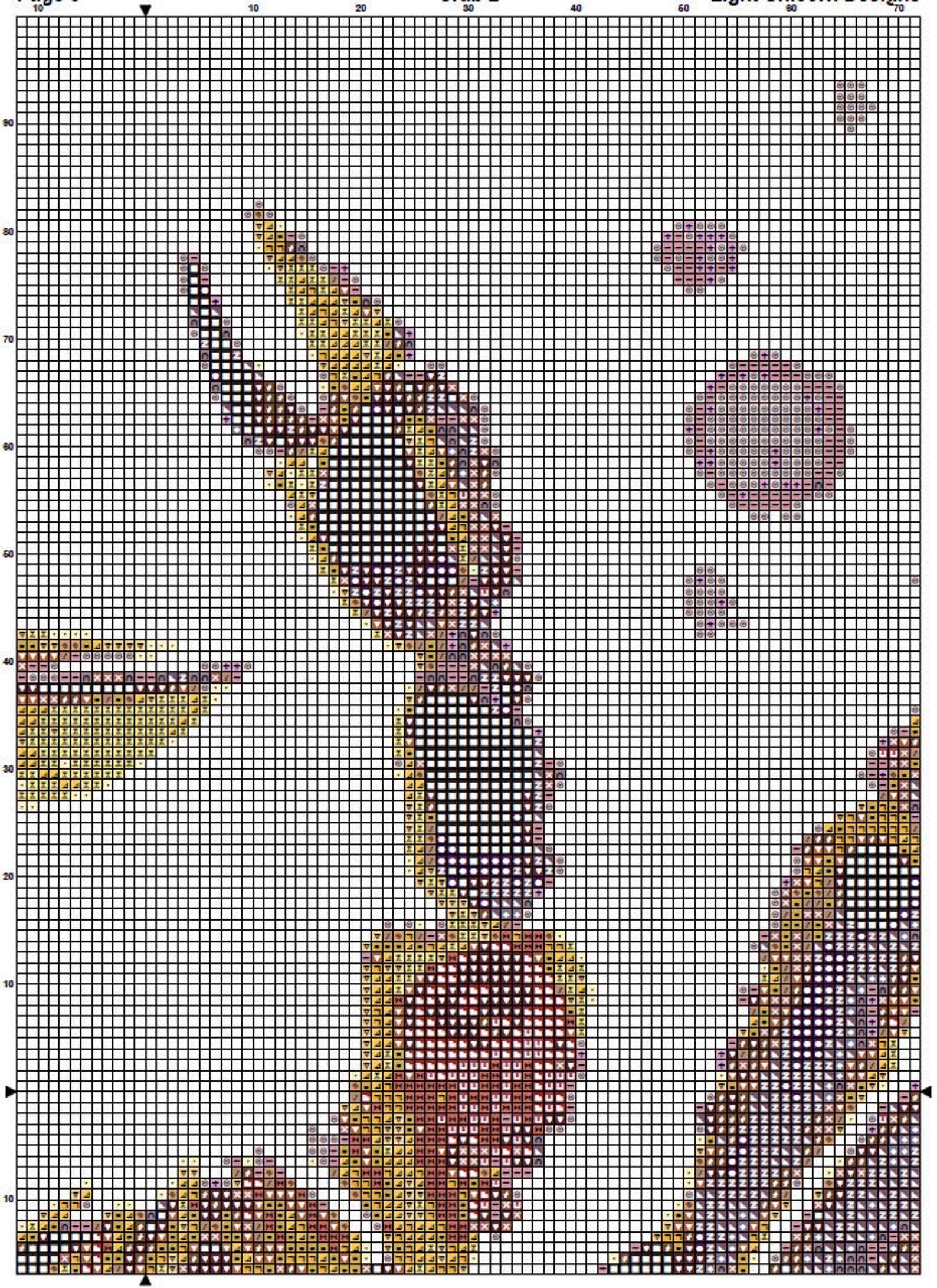 Crab Cross Stitch Pattern Instant PDF Download Crab | Etsy
