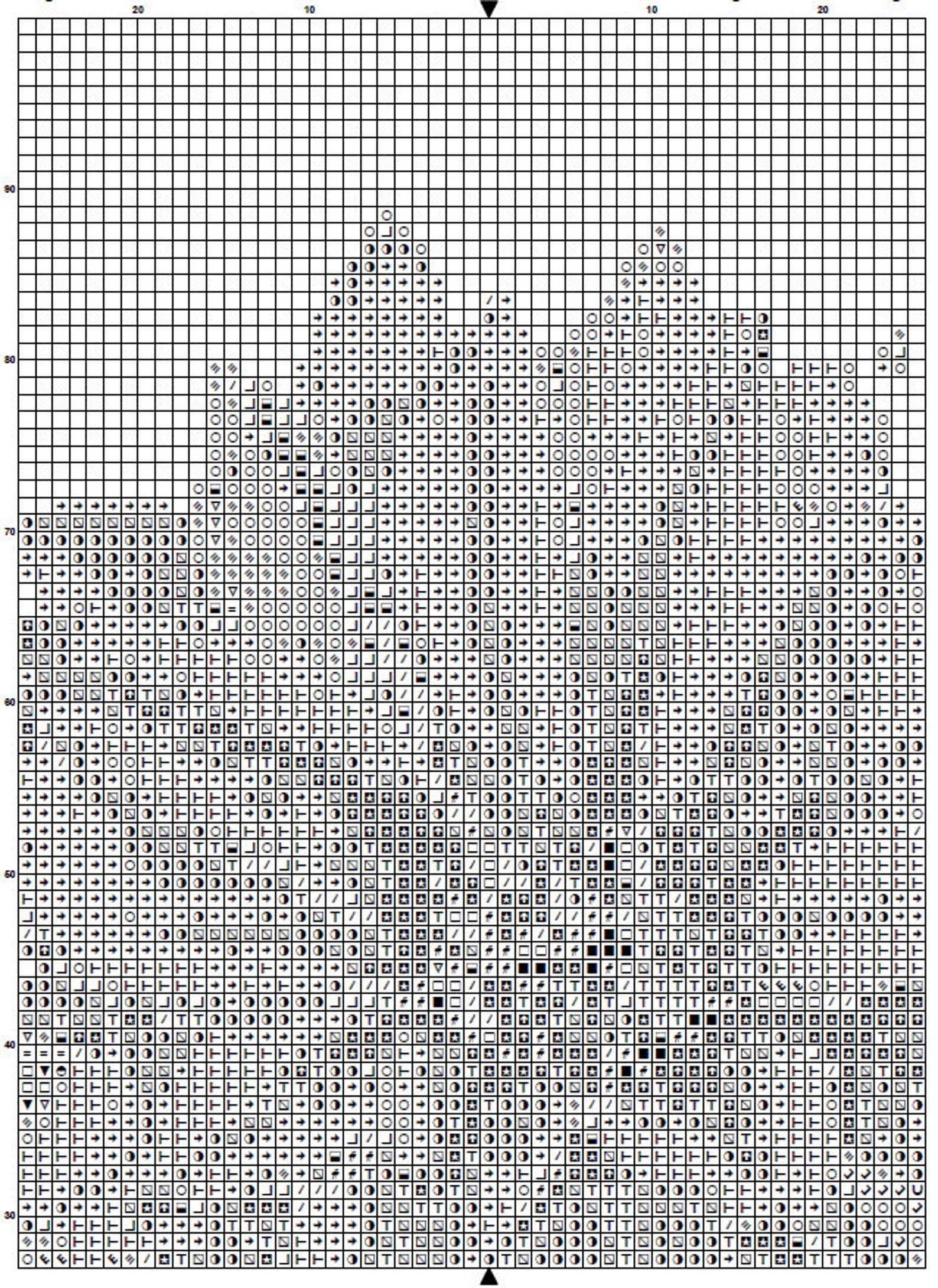 Cactus Cross Stitch Pattern 12 Instant PDF Download Cactus - Etsy