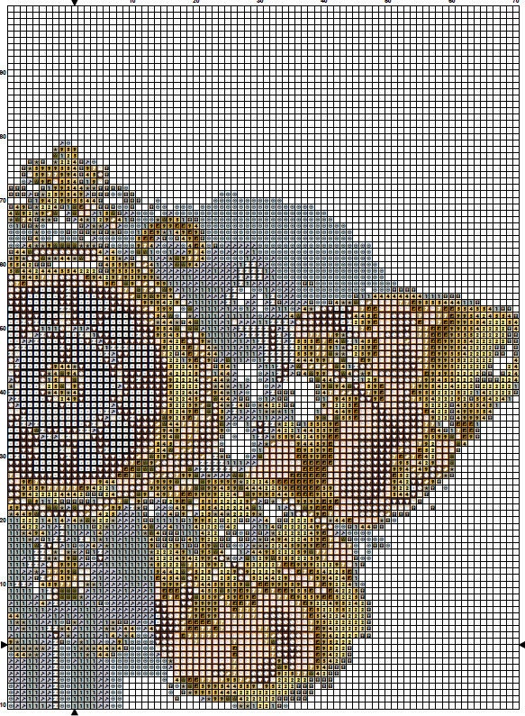 Steampunk Key Cross Stitch Pattern 2 Instant PDF Download - Etsy
