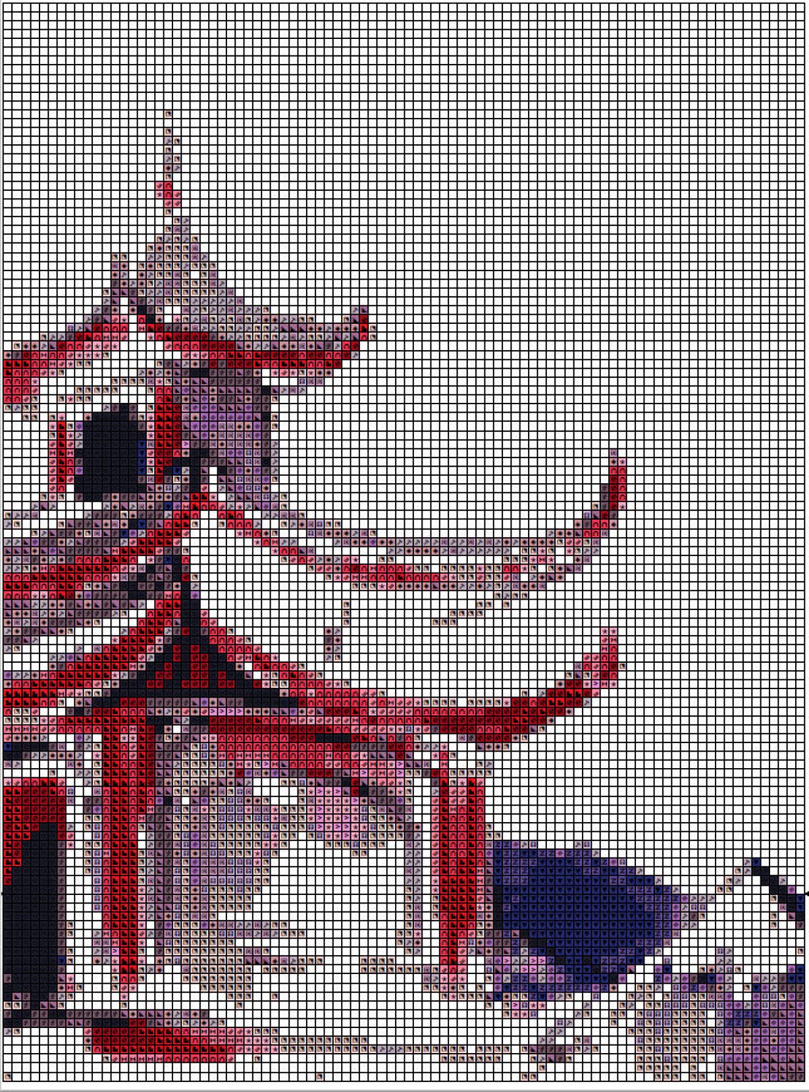Japan Cross Stitch Pattern Instant PDF Download Tree - Etsy