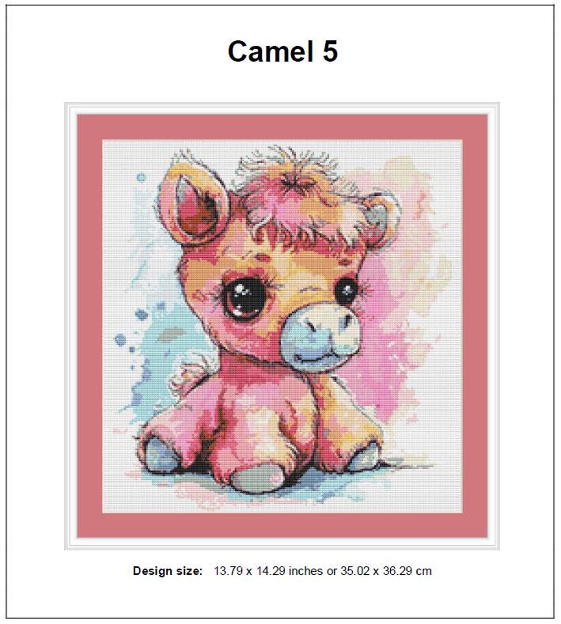 Camel Cross Stitch Pattern 5 Instant Download Instant PDF Download ...